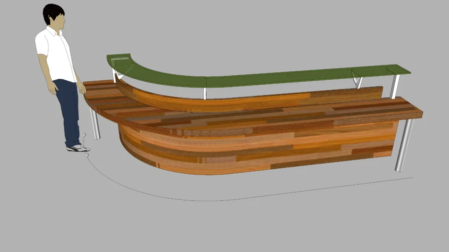 Reception Desk | 3D Warehouse