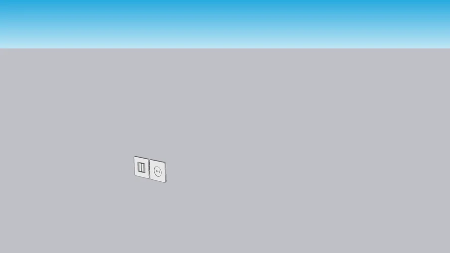 Wall Socket and Switch | 3D Warehouse