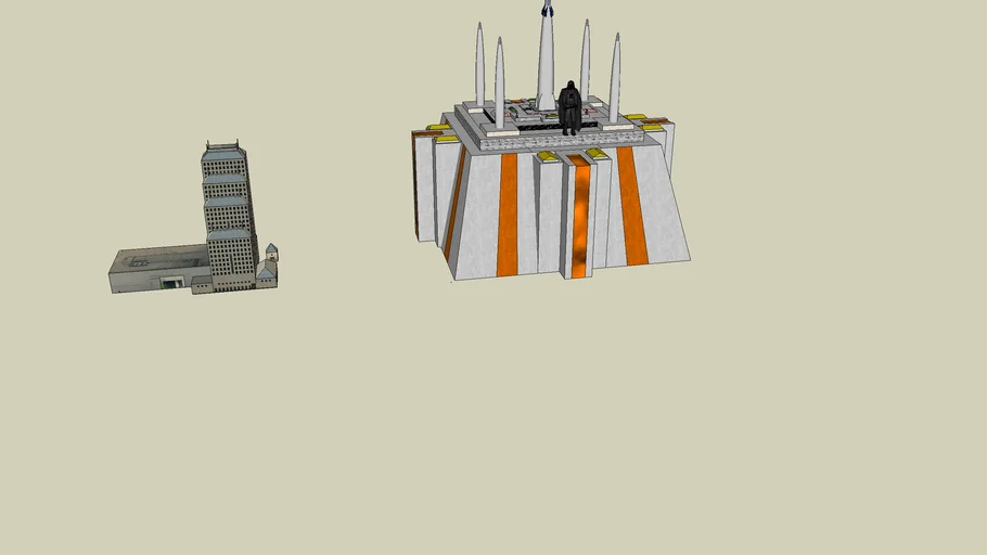 bank and jedi temple!!!!!!!!!!!! | 3D Warehouse