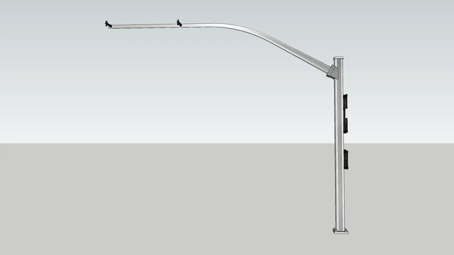 simple mast arm | 3D Warehouse