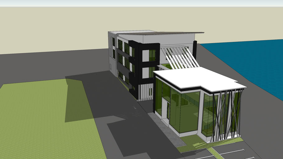 badminton hall | 3D Warehouse