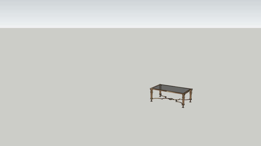 Glass Cocktail Table | 3D Warehouse