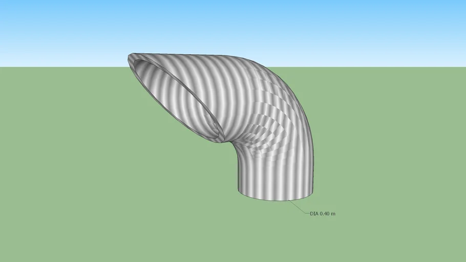 RVS uitlaat | 3D Warehouse