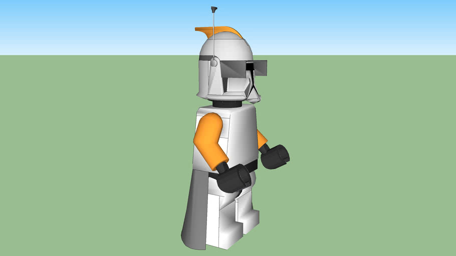 Lego commander Cody | 3D Warehouse