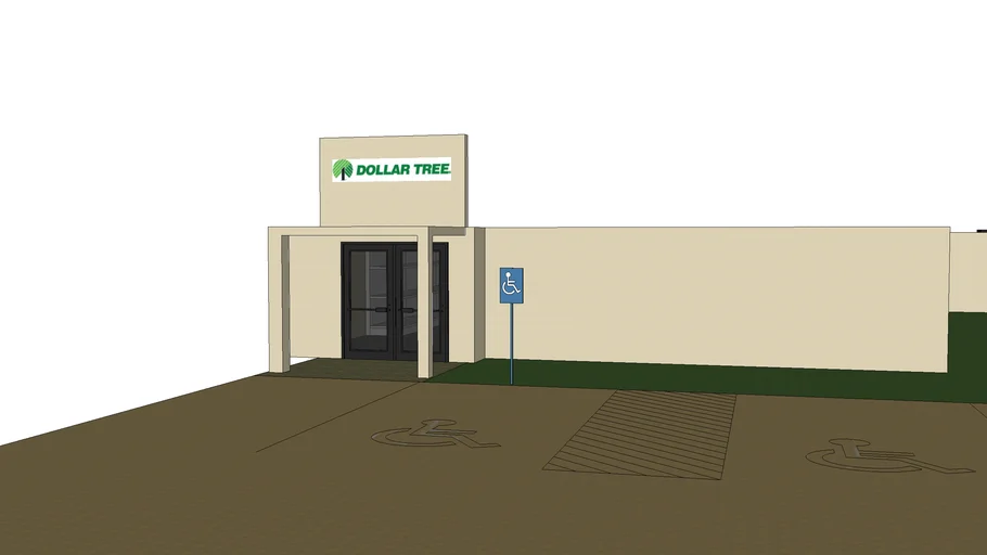 Dollar Tree Fully-Furnished | 3D Warehouse