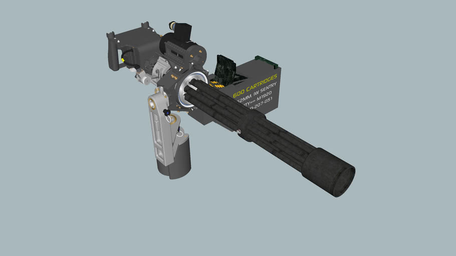 turret+M134+manual | 3D Warehouse