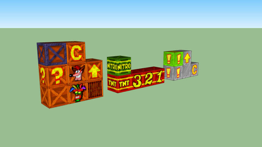 Crash Bandicoot Crates | 3D Warehouse