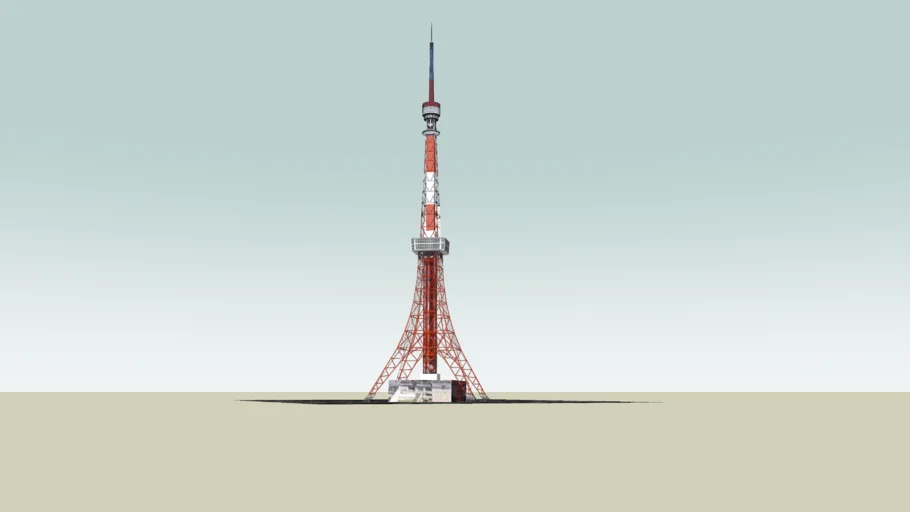 tokyo tower | 3D Warehouse