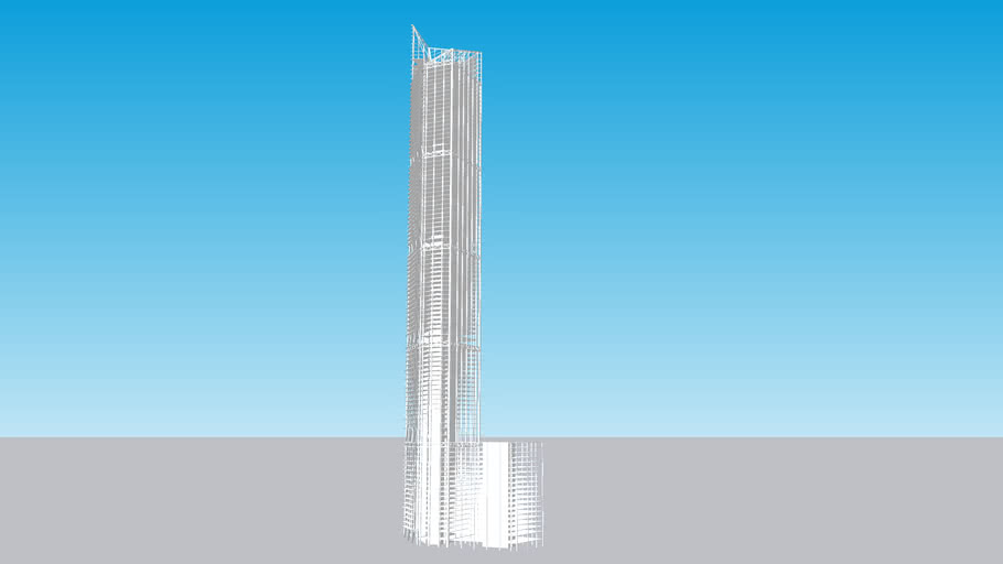 2 WTC design 4 (superstructure model) (WIP) | 3D Warehouse