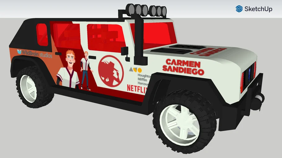 Carmen Sandiego Zack Car | 3D Warehouse
