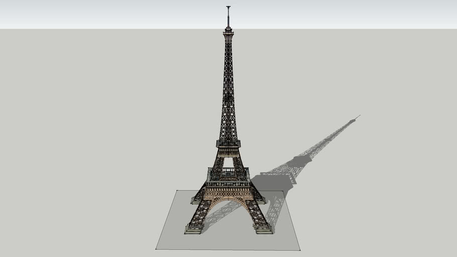 Eiffel Tower | 3D Warehouse