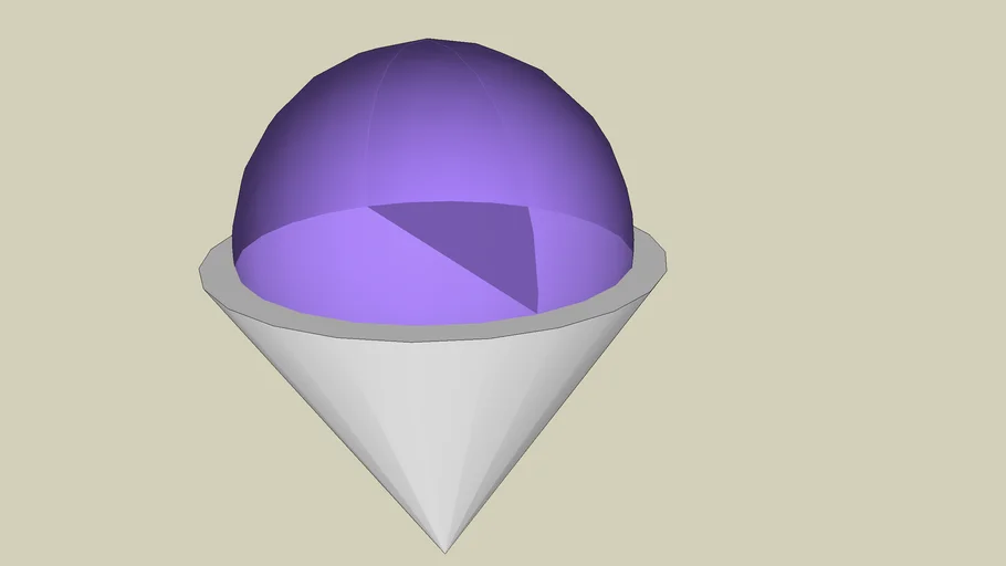 snow cone | 3D Warehouse