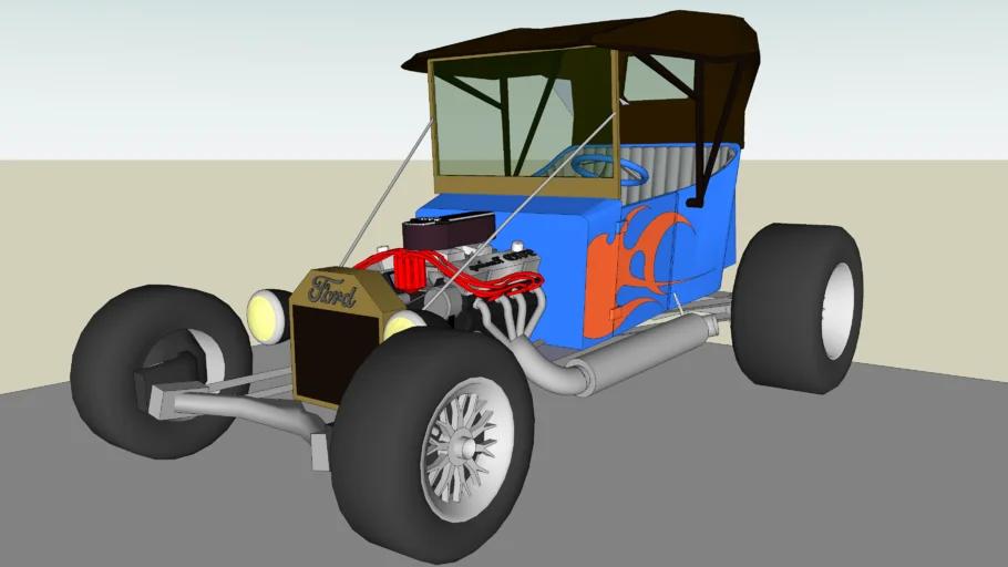 Ford T-bucket | 3D Warehouse