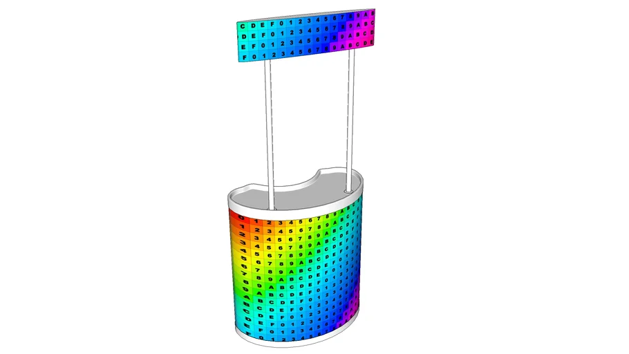 Bean Stand, faulye stand, promotional stant, promo, advertising stand ...