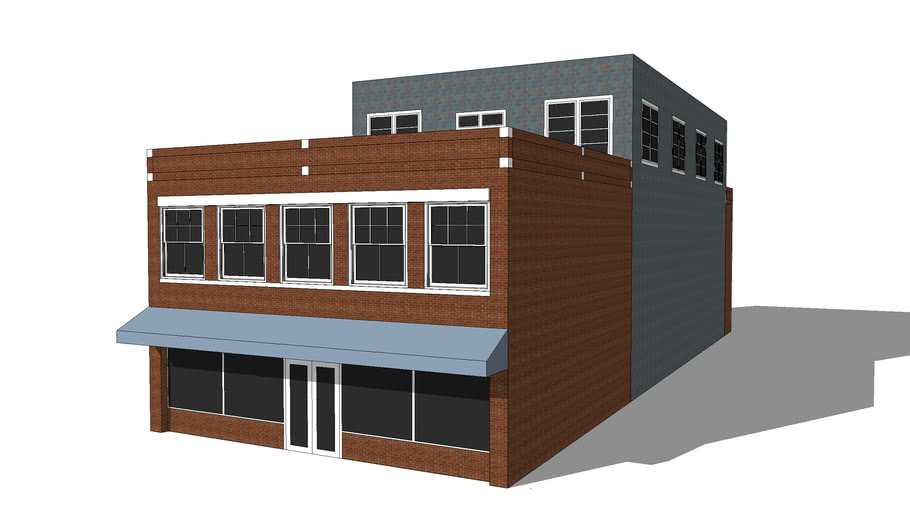 Historic Storefront with Modern Intervention | 3D Warehouse