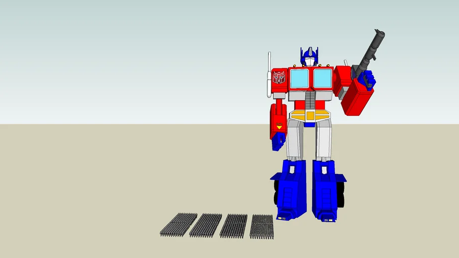 souls led by a transformer | 3D Warehouse