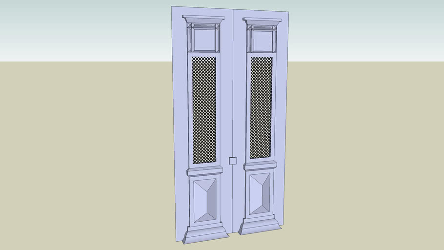 Neoclassical door | 3D Warehouse