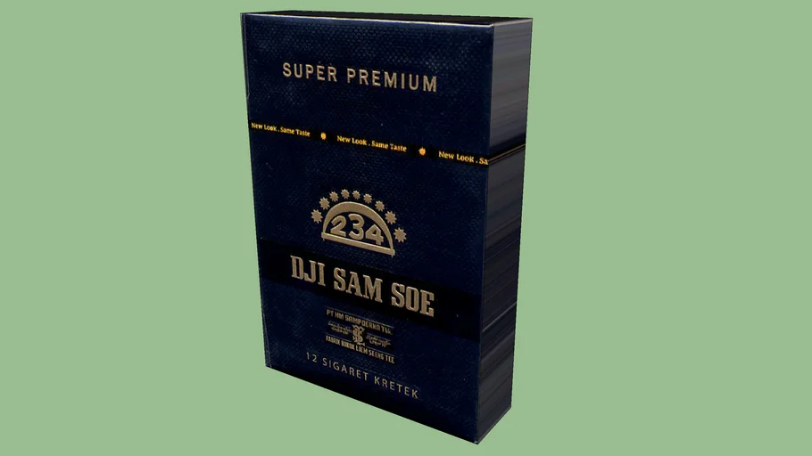 Dji Sam Soe (234) Super Premium | 3D Warehouse