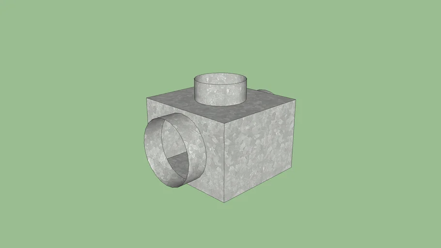 Caisson d'extraction VMC atlantic | 3D Warehouse