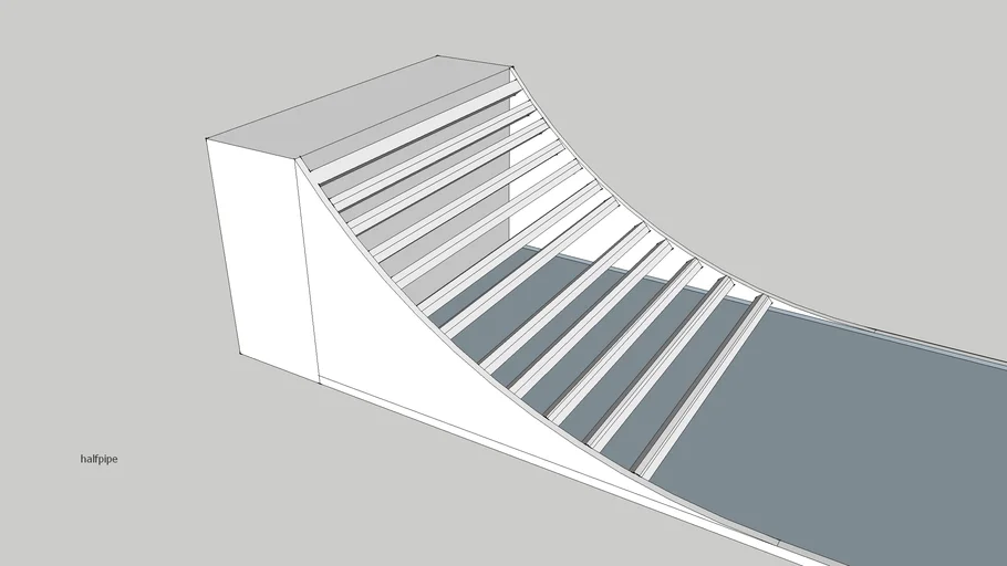 halfpipe | 3D Warehouse