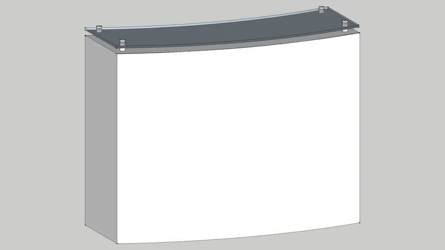 Imagine Counter Vidrio | 3D Warehouse