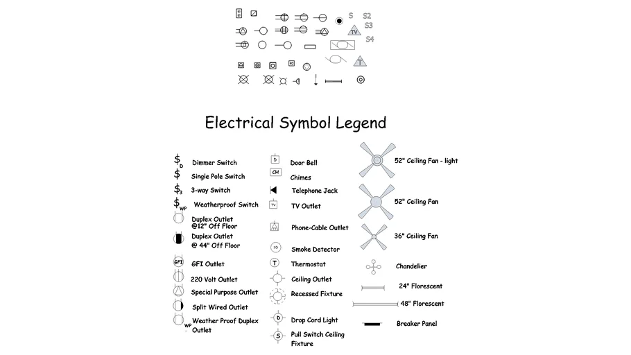 electrical symbols | 3D Warehouse