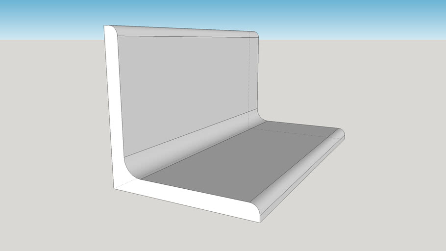 Angle profile 100x100x10 | 3D Warehouse
