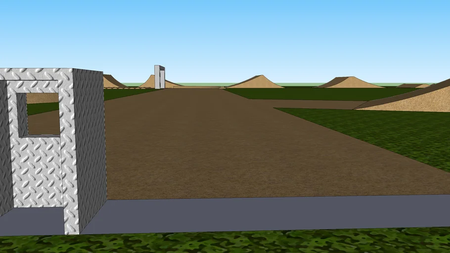 motocross track final | 3D Warehouse