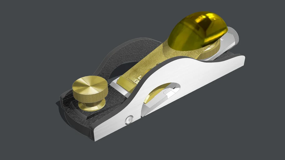 LIE-NIELSEN N° 60-1/2 RN RABBET BLOCK PLANE | 3D Warehouse