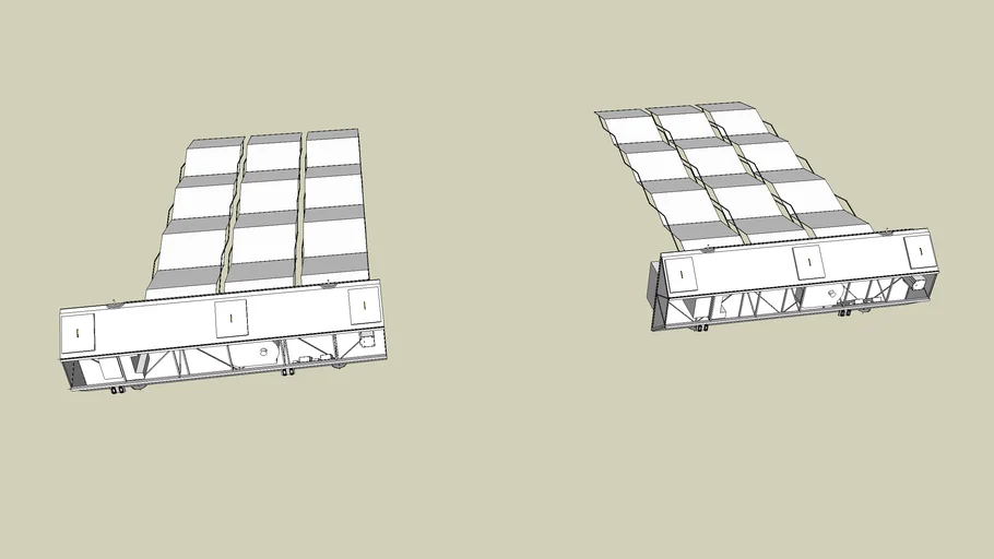 P1, S1 trusses (ISS modules) | 3D Warehouse