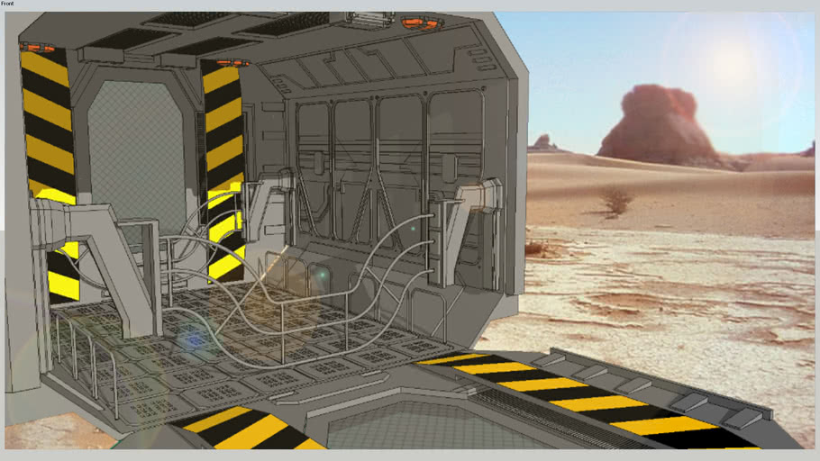 ODST Warthog Pod | 3D Warehouse