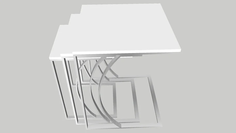 SHP350 CURVE NESTING TABLES | 3D Warehouse