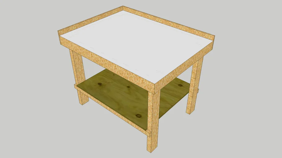 3x4 Layout Table | 3D Warehouse