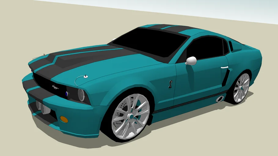 2010 ford mustang GT500 Shelby | 3D Warehouse