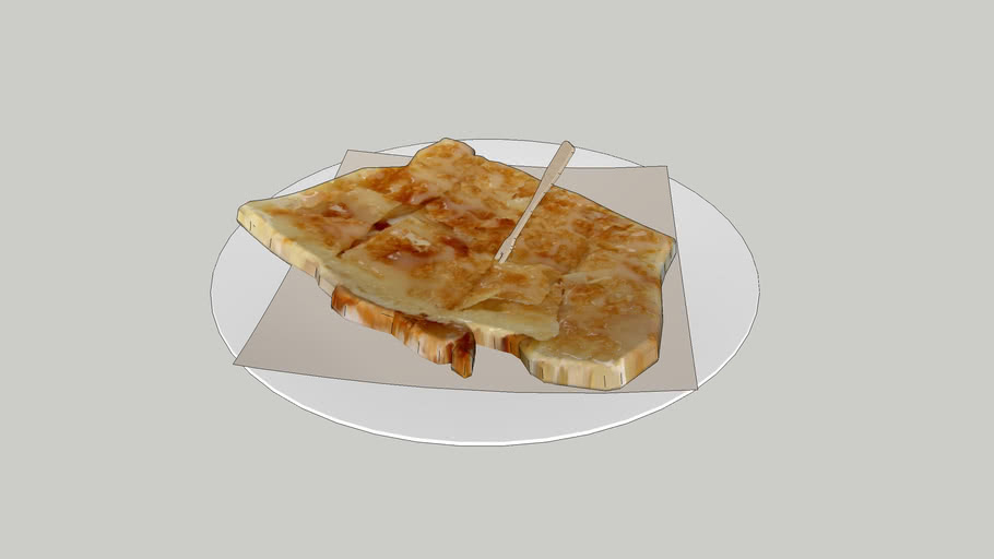 โรตีกรอบ Crispy Roti 1 Model by Pooh | 3D Warehouse