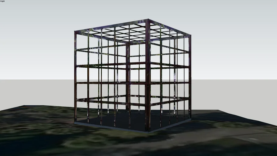 Jaula metalica | 3D Warehouse