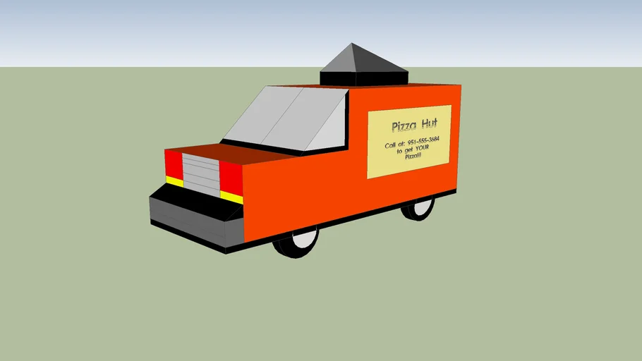 Pizza Truck/ van | 3D Warehouse