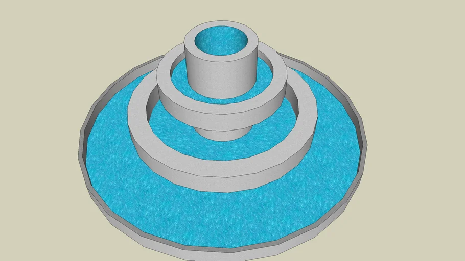 Fountain | 3D Warehouse