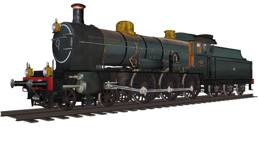 Dutch steam Locomotive NS 3737 | 3D Warehouse