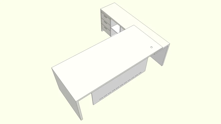 Director Table | 3D Warehouse