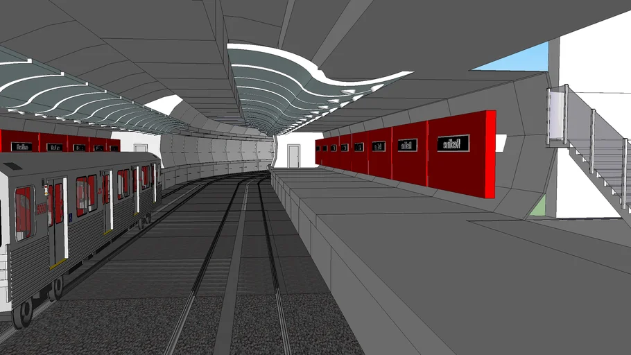 TTC Subway Train | 3D Warehouse