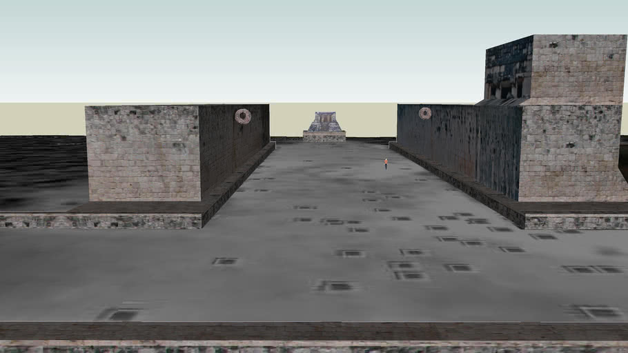 Chichen Itza (yucatan) juego de pelota | 3D Warehouse
