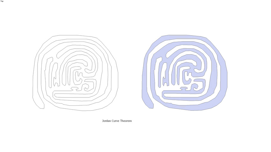 Jordan Curve Theorem | 3D Warehouse