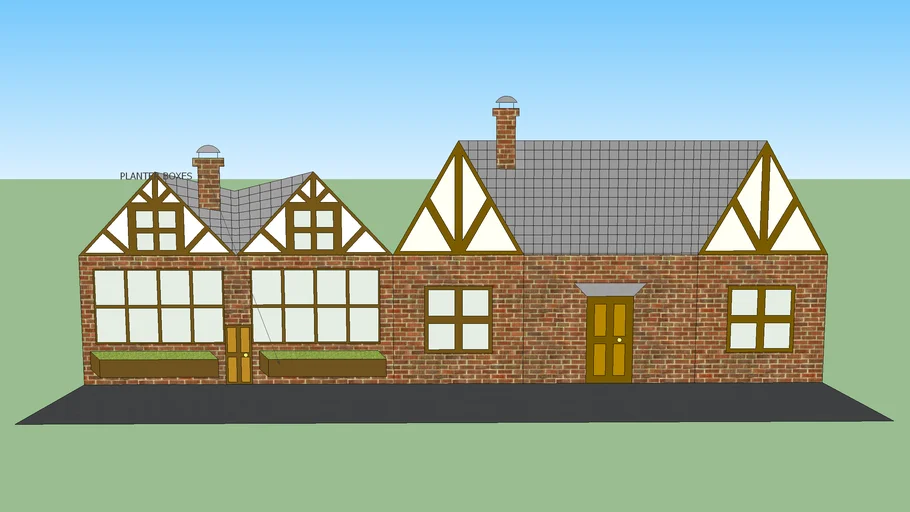 Town Facade | 3D Warehouse