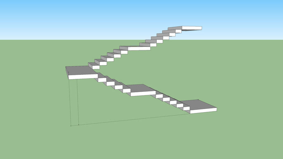 Tangga 3 | 3D Warehouse