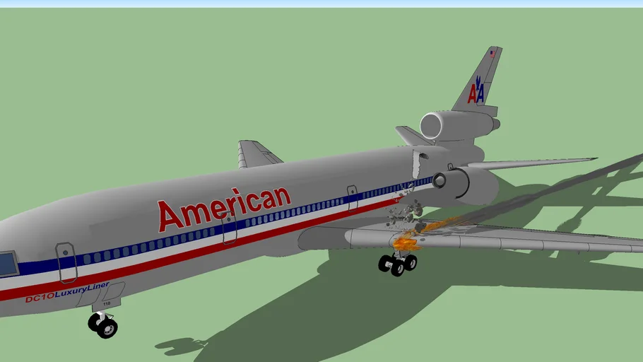 American Airlines Flight 191 Plane
