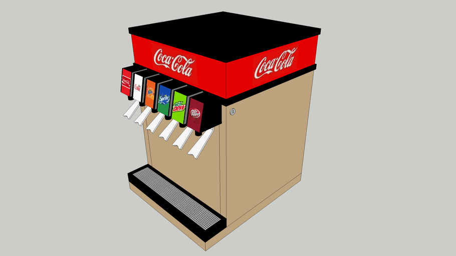Soda Dispenser | 3D Warehouse