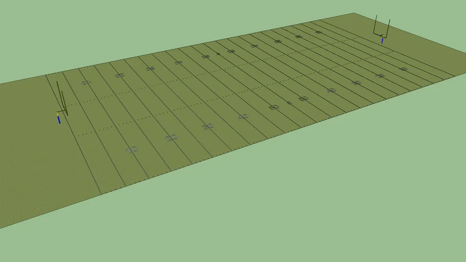 Basic Canadian Football Field | 3D Warehouse