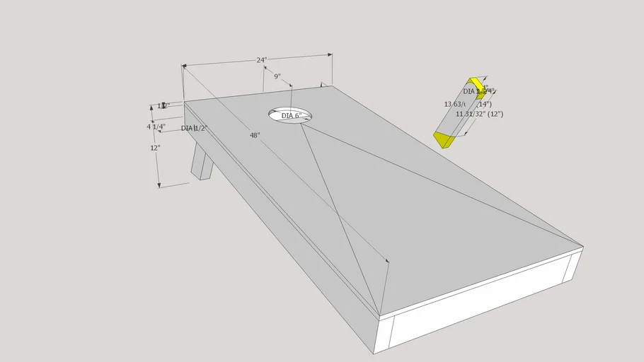 Cornhole | 3D Warehouse