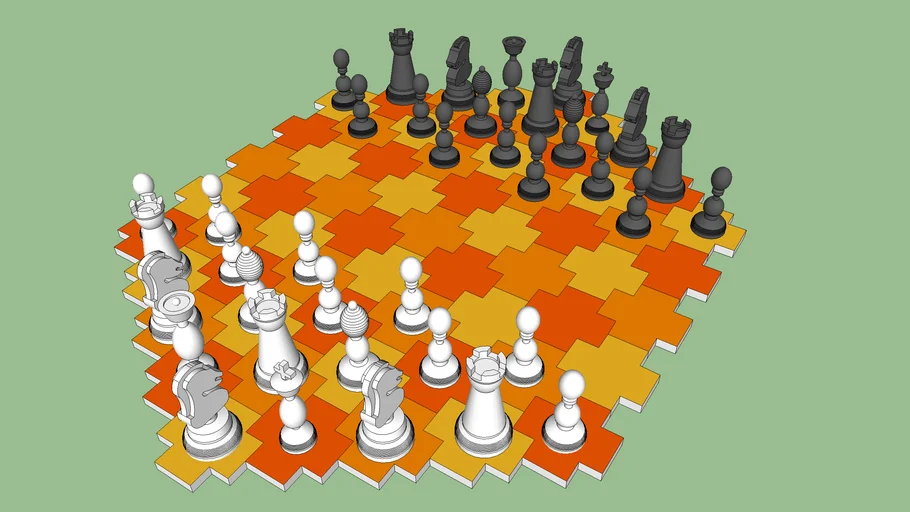 Cross chess | 3D Warehouse